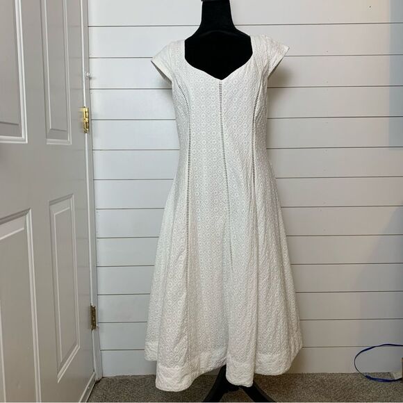 Rachel Parcell | Dresses | Rachel Parcell Embroidered Cotton Fit And ...